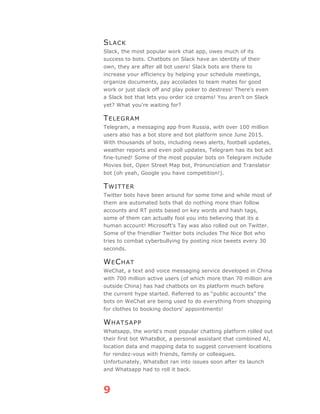 Chatbots - An Introduction | PDF | Internet | Computing