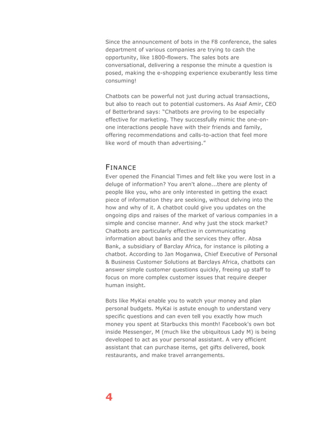 Chatbots - An Introduction | PDF | Internet | Computing