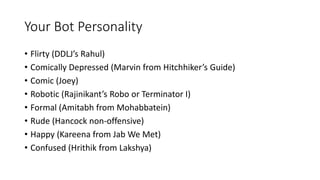 Imagining Chatbots as Humans (Part 2) | PPT