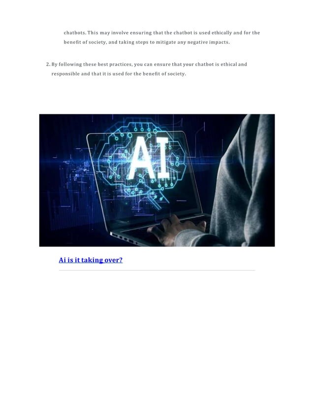 Chatbots Using GPT (Generative Pretrained Transformer) | PPTX