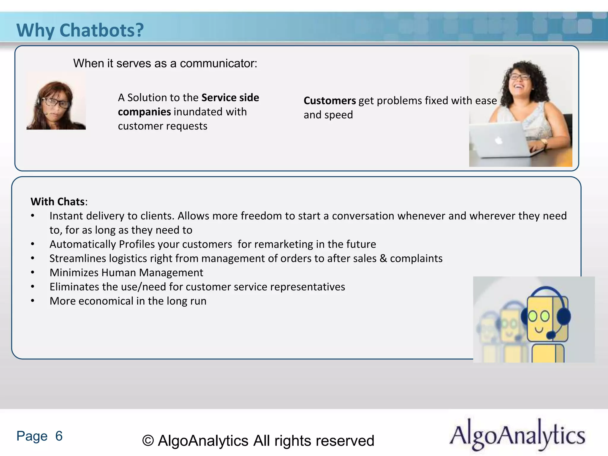 Chatbots: Automated Conversational Model using Machine Learning | PPT