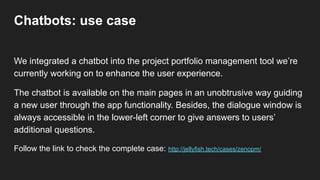 Chatbots definition, functions&use | PPT
