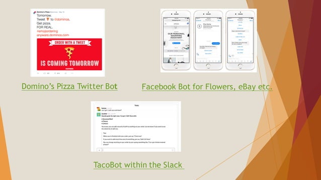 Chat Bots and how to build a Slack bot | PPT