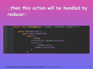Conversational Sign Up with Chatbot-like experience with React and ...