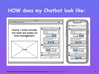 Conversational Sign Up with Chatbot-like experience with React and ...