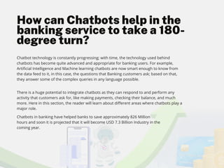 Chatbots in Banking: How can they improvise customer experience? | PDF ...