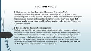 chatbots presentation .pptx