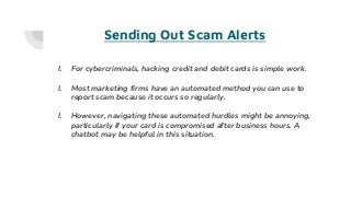 Chatbots Vs. Marketing Scams:A Helpful Guide By Faisal Abidi | PPT