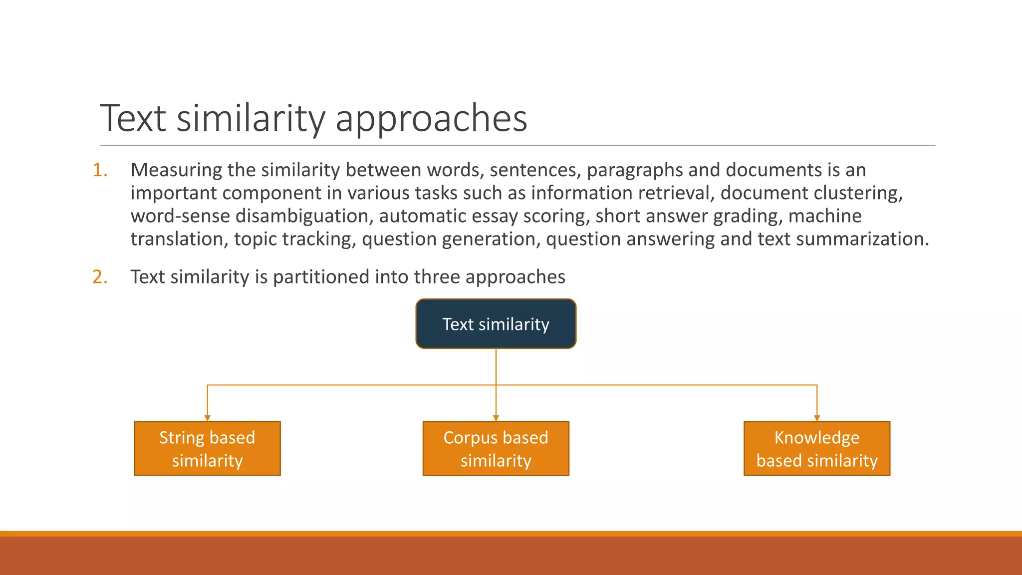 Chat bot using text similarity approach | PPTX