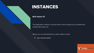 Chatbot with RASA | Valuebound | PPTX