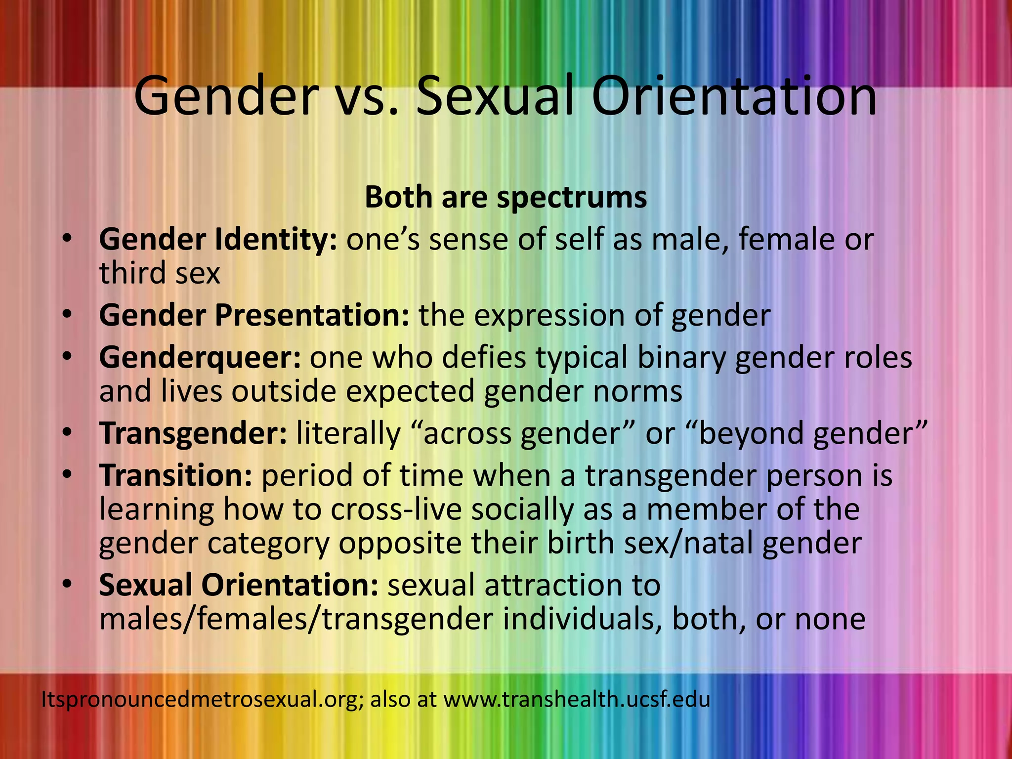 Evidence Based Care of the Transgender Person | PPTX