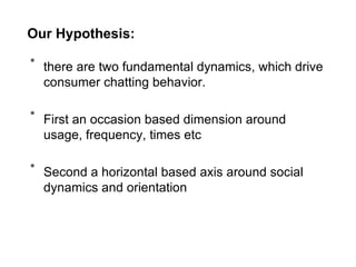 ChatRap Discussion - Dynamic Segementation | PPT