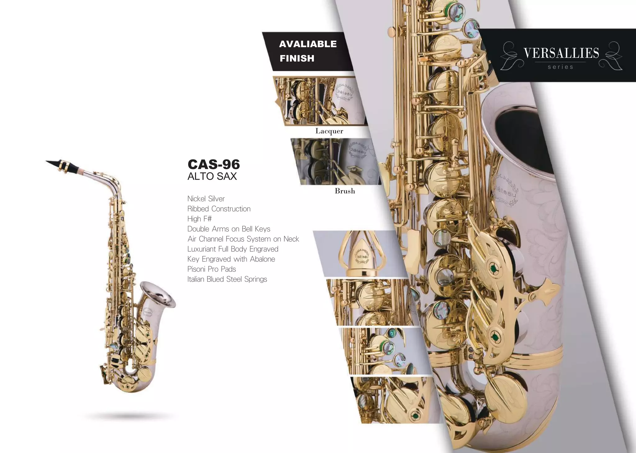 Château saxophone Catalogue | PDF