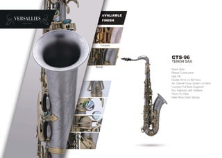 Château saxophone Catalogue | PDF