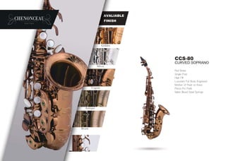 Château saxophone Catalogue | PDF