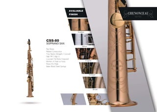 Château saxophone Catalogue | PDF
