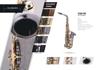 Château saxophone Catalogue | PDF