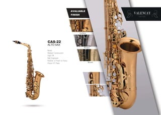 Château saxophone Catalogue | PDF