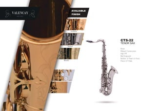 Château saxophone Catalogue | PDF