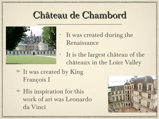 Châteaux | PPT
