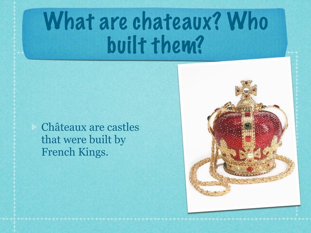 Chateaux keynote | KEY