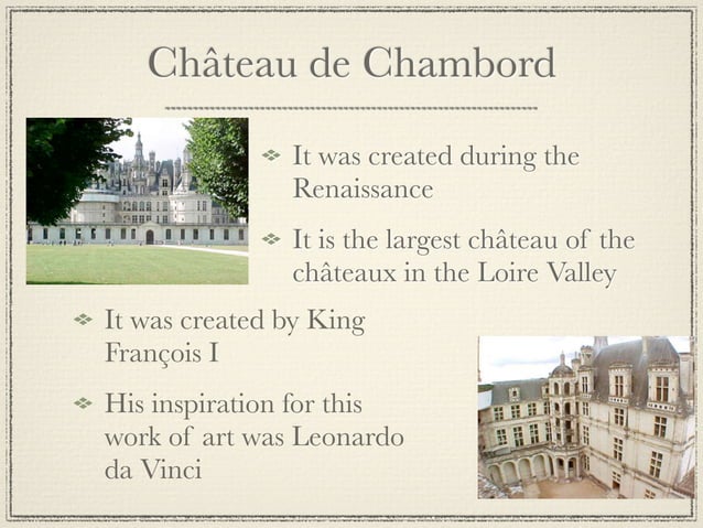 Chateaux part 1 | PPT