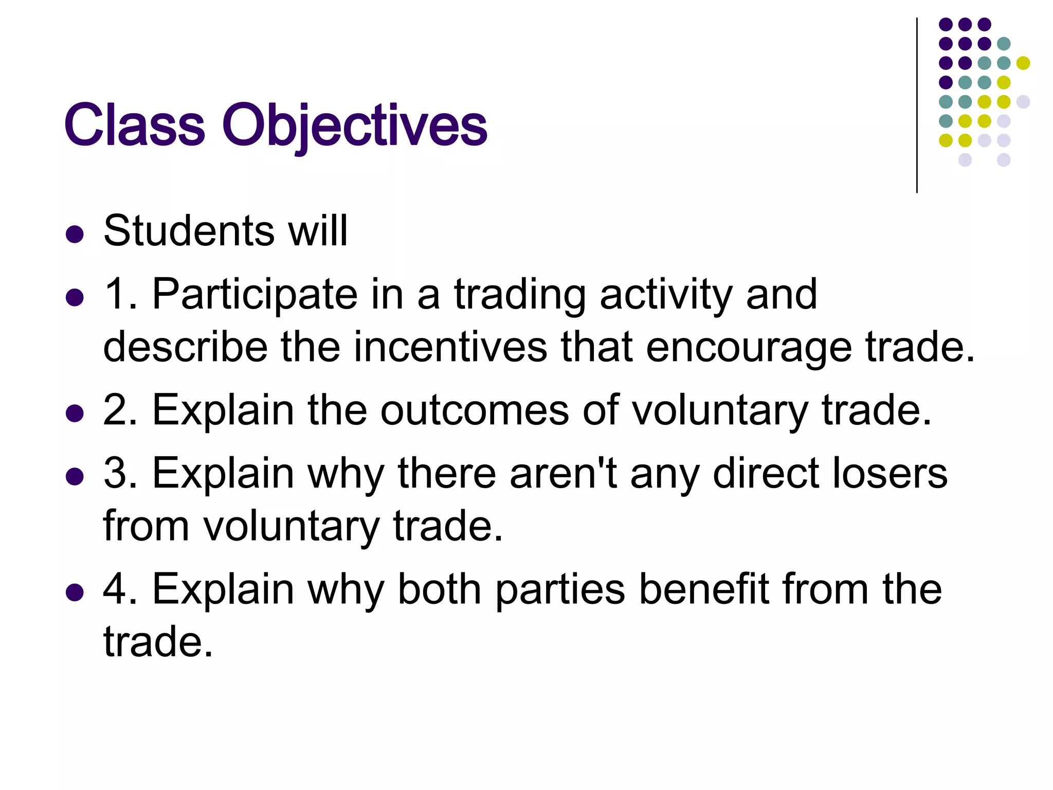 Chater 3 why people trade | PPTX