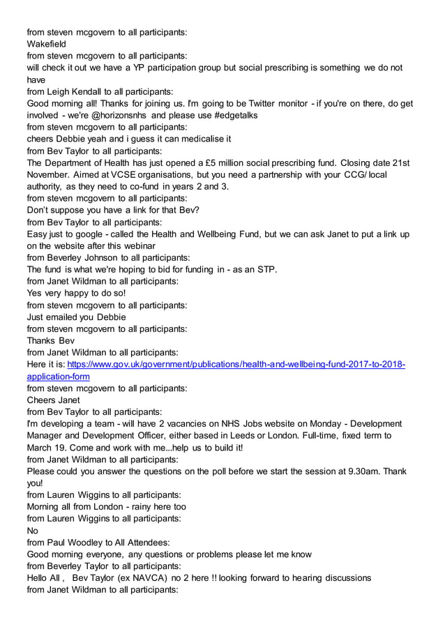 Chat from EdgeTalks 8 September – Radical redesign and disruption – the next frontier for social ...