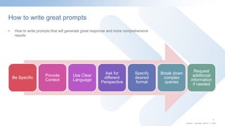 Extensive us of Chat GPT and its prompts | PPTX | Web Conferencing ...