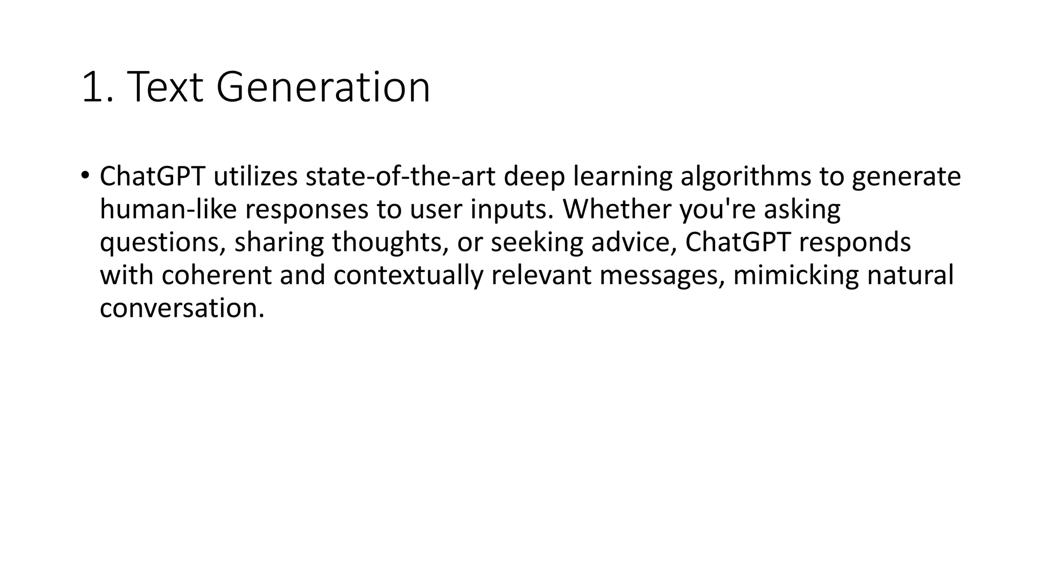 ChatGPT is an AI-driven conversational agent | PPT