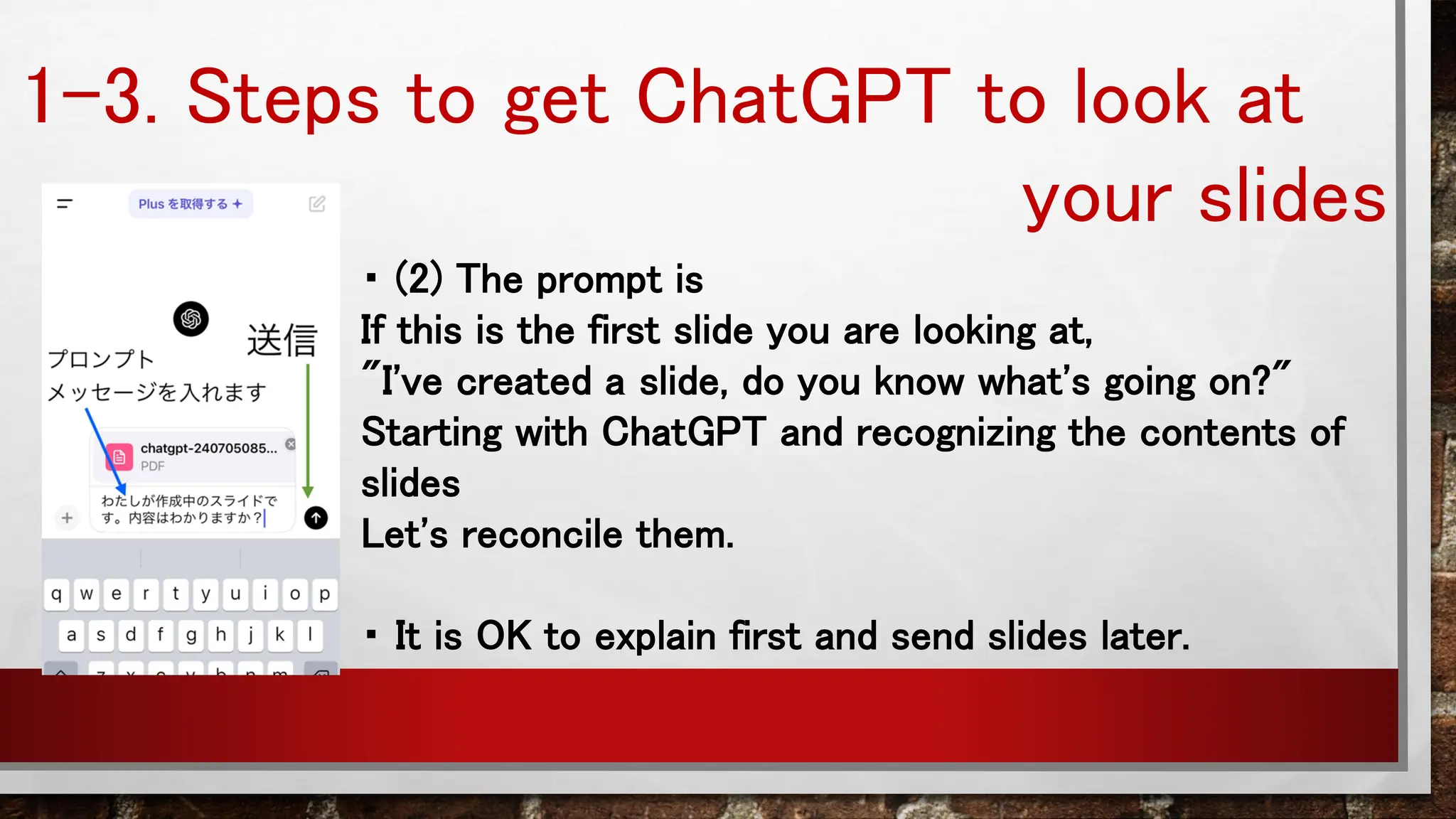 How to polish your slides with ChatGPT!! | PPT