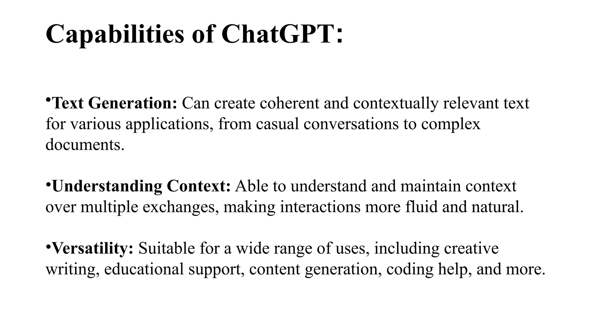 EXPLORING CHATGPT AND THIER PROMPTS USES | PPTX