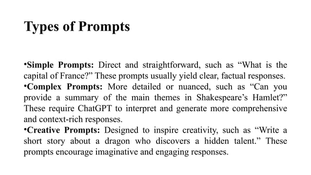 EXPLORING CHATGPT AND THIER PROMPTS USES | PPT EXPLORING CHATGPT AND THIER PROMPTS USES | PPT