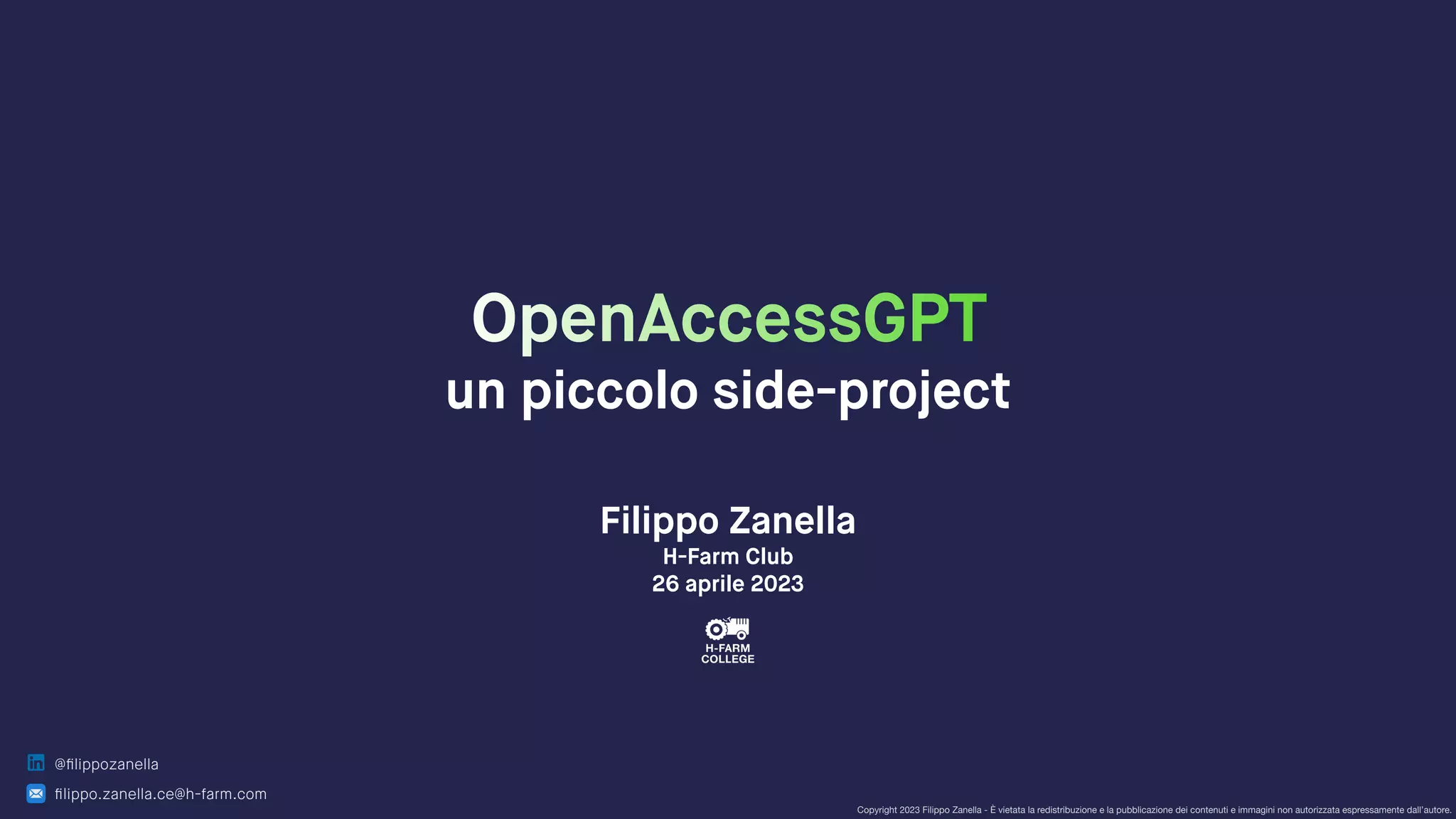OpenAccessGPT | PPT