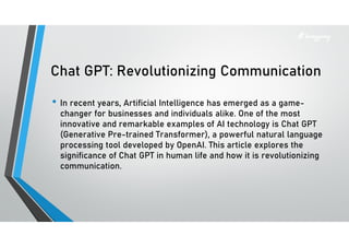 ChatGPT-Revolutionizing Communication.pdf