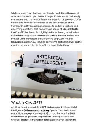 ChatGPT - What Is It & How Can You Use It, it’s limitations.pdf