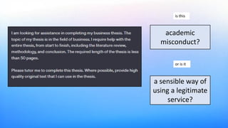 ChatGPT and Academic Integrity - Thoughts For Professional, Statutory ...