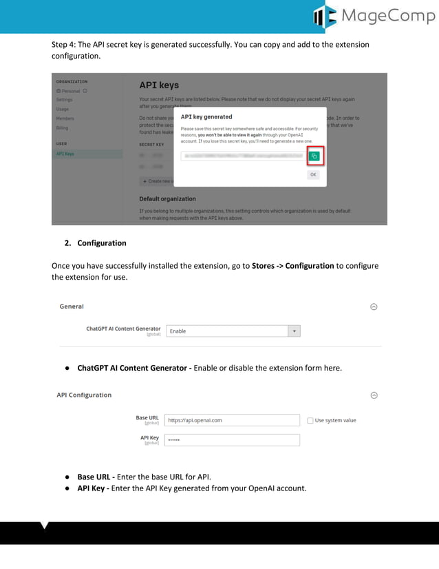 ChatGPT AI Content Generator for Magento 2.pdf | Web Development | Internet