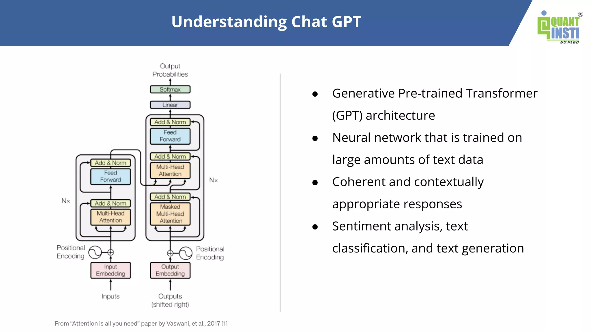ChatGPT and Machine Learning in Trading | PPT