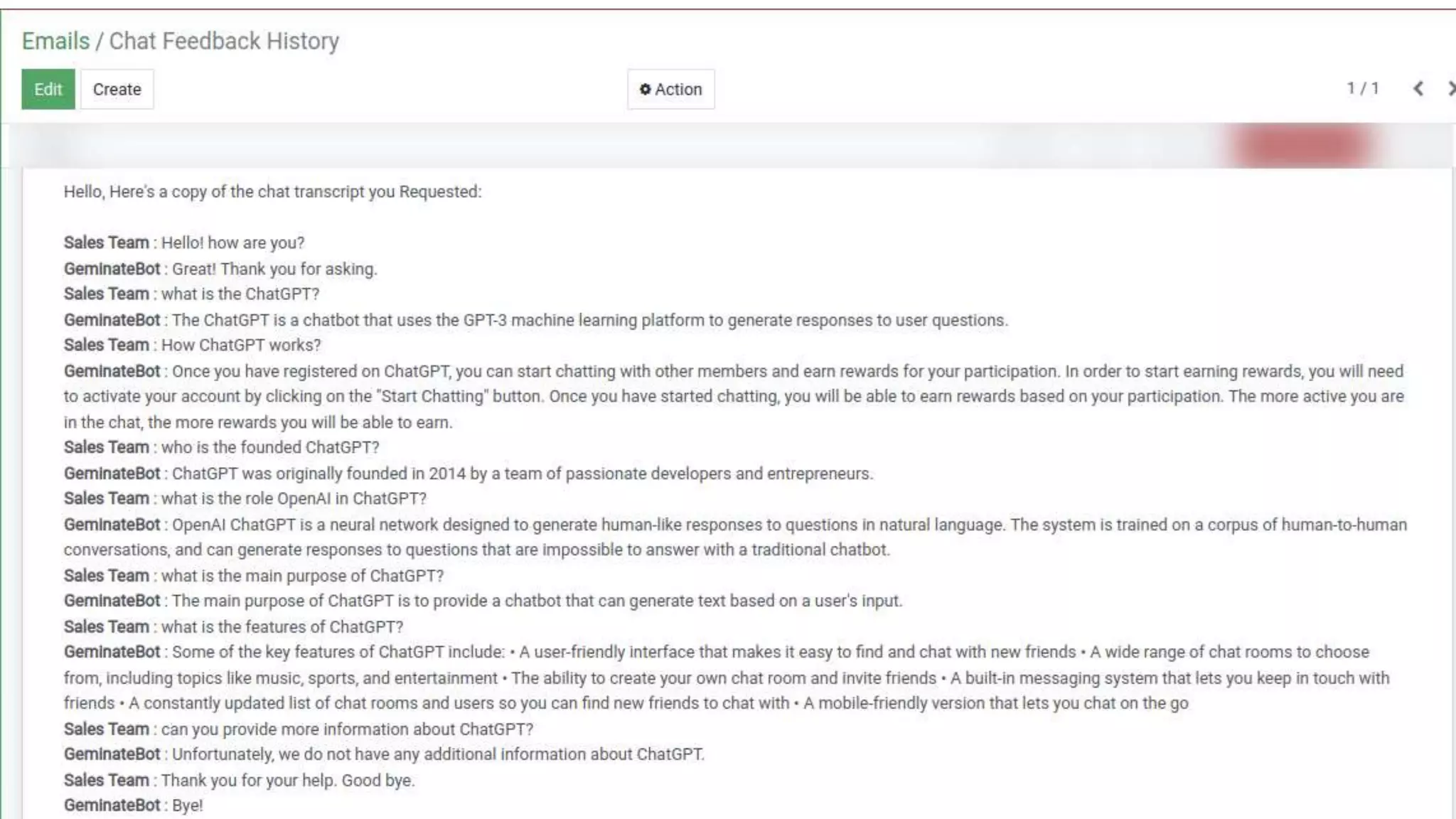 Chatgpt Chatbot Integration With Odoo Ppt