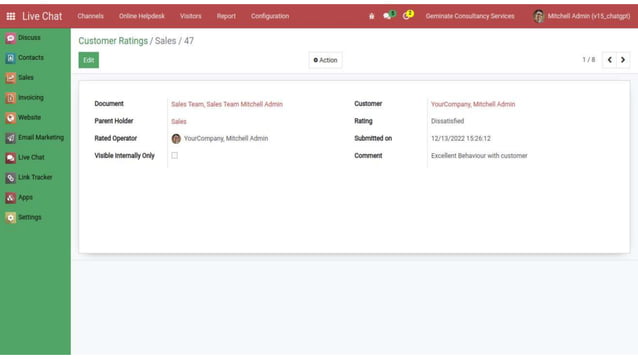 ChatGPT Chatbot Integration with Odoo | PPT