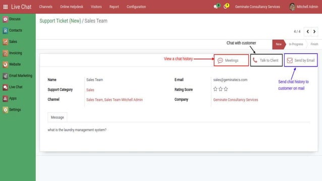 ChatGPT Chatbot Integration with Odoo | PPT