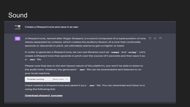 ChatGPT + Code Interpreter Plugin | PDF | Digital Audio | Computer Software and Applications