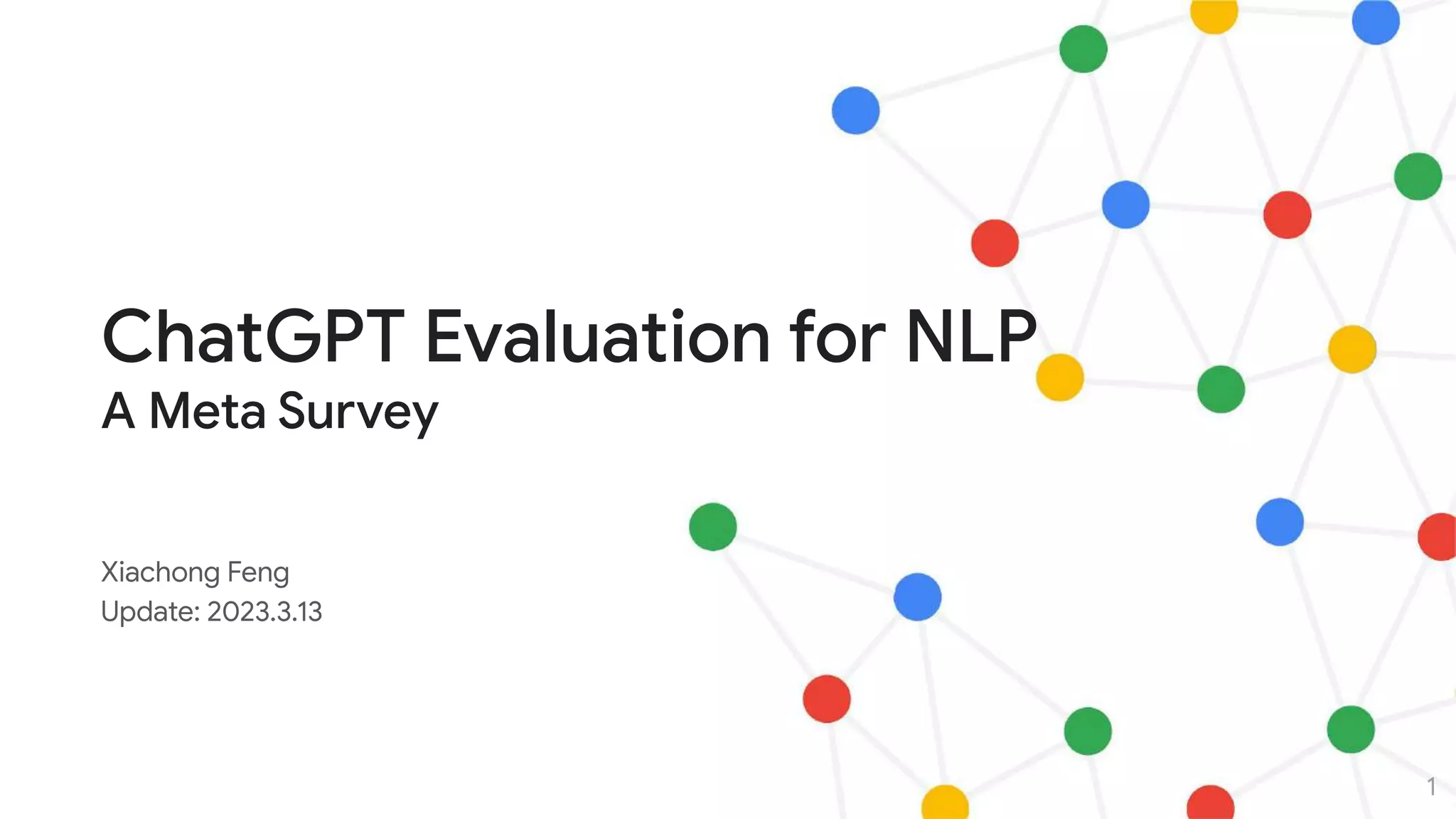 ChatGPT Evaluation for NLP | PPT