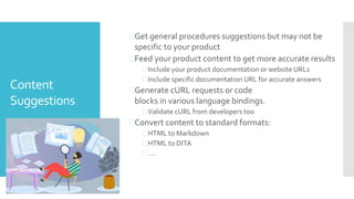 ChatGPT for Technical Writers | PPTX | Web Development | Internet