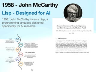 History of AI | PDF