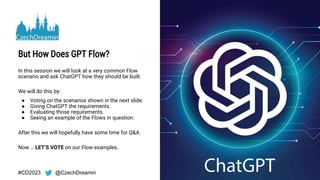 ChatGPT … How Does it Flow?, Mark Jones | PPTX | Technology & Computing