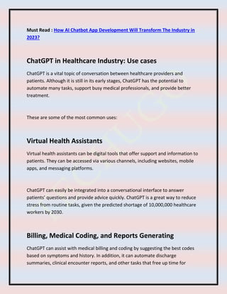 ChatGPT in Healthcare Industry Improving Efficiency & Revitalizing Outcomes.pdf