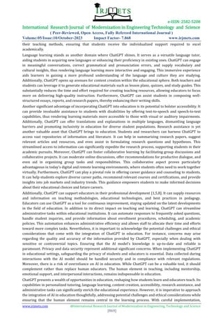 ChatGPT is not capable of serving as an author: ethical concerns and ...