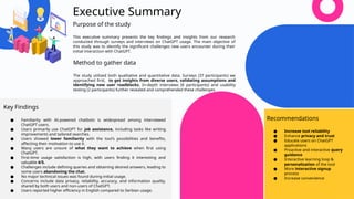 [ChatGPT Research] First time interaction with ChatGPTReport.pptx